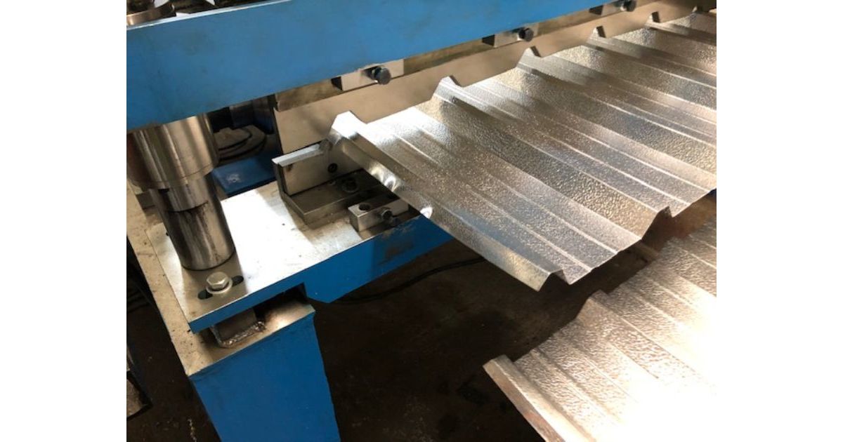 Trapezoidal stainless steel sheets